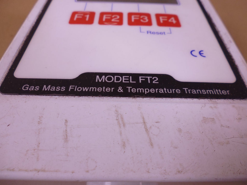 Fox Thermal Instruments Model FT2 Mass Flowmeter & Temperature Transmi ...