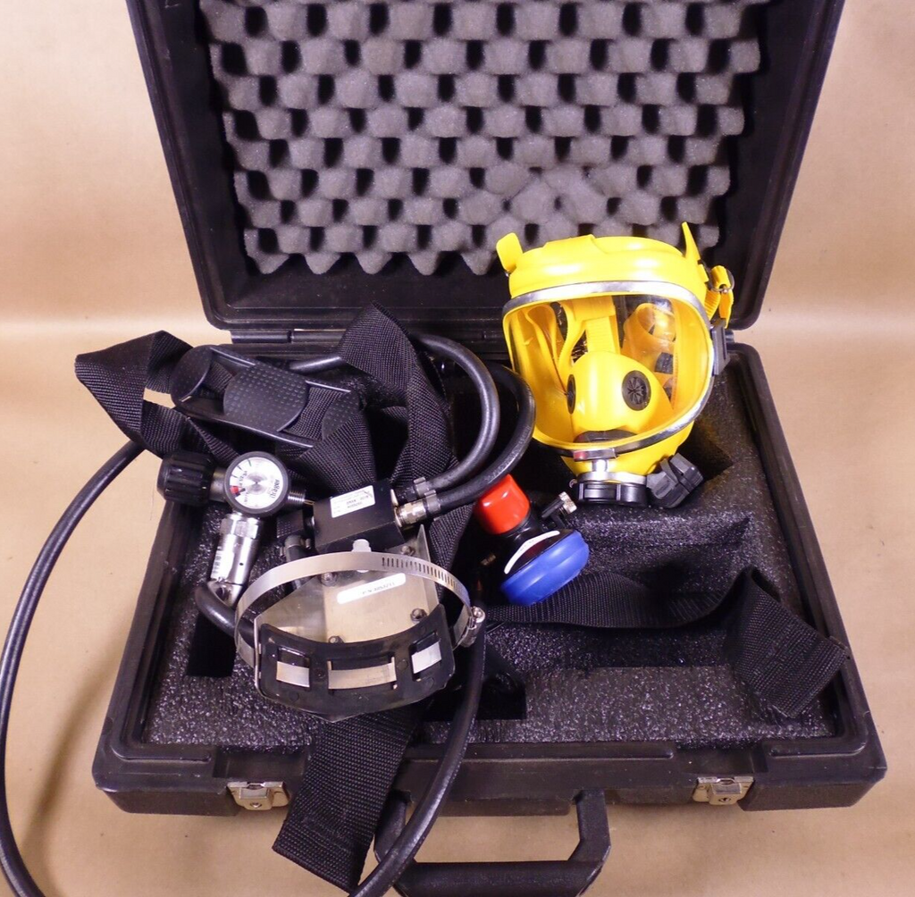 Drager 4052486 ALE Breathing Apparatus Mask 4052413 Gauge 4052260 3339 ...